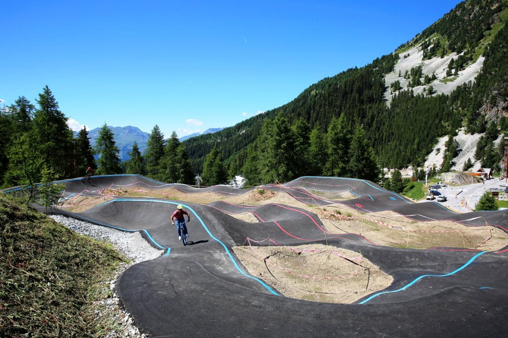Highest Pump Track in the Alps Opens - Love The Mountains